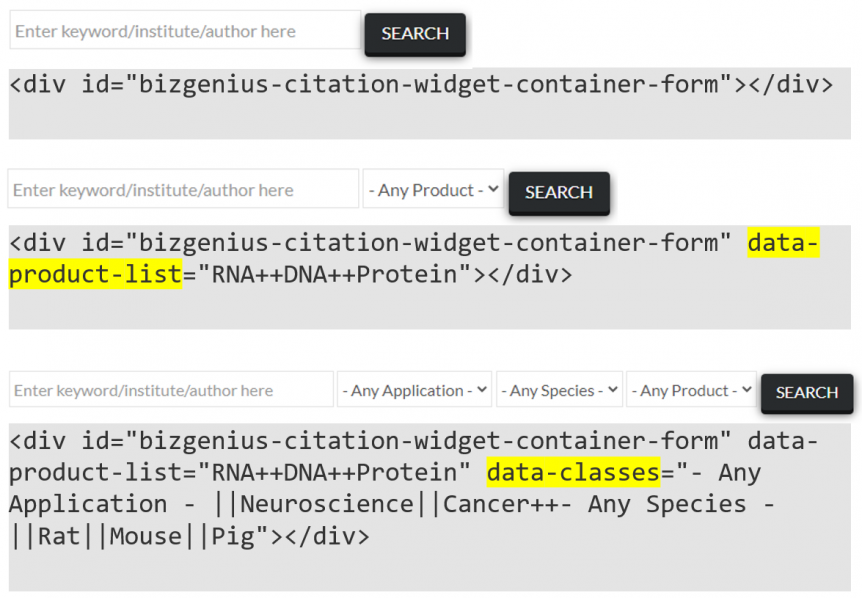 Add powerful search features to your product citation library | BizGenius